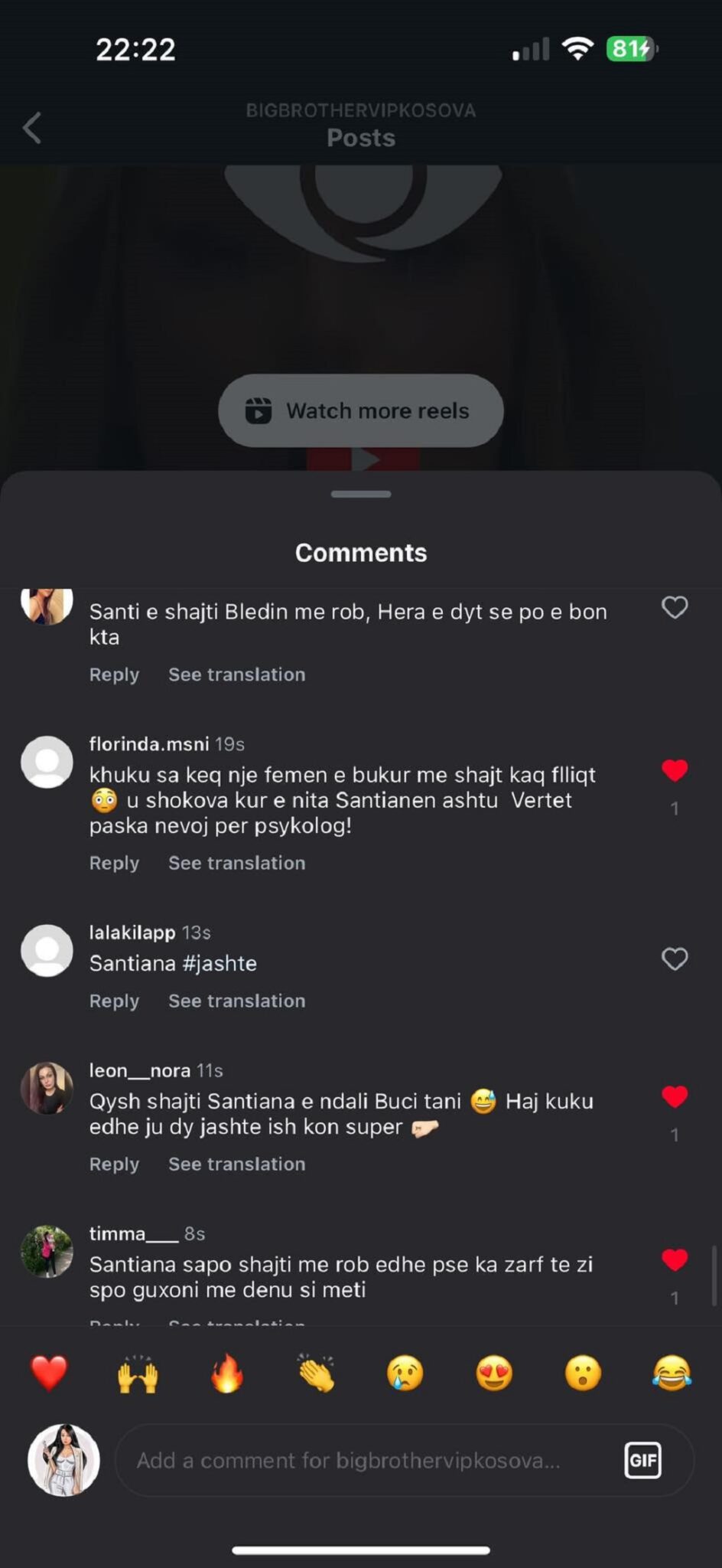 Gjatë marketingut Santiana e shanë me rob shpie Bledi Manën