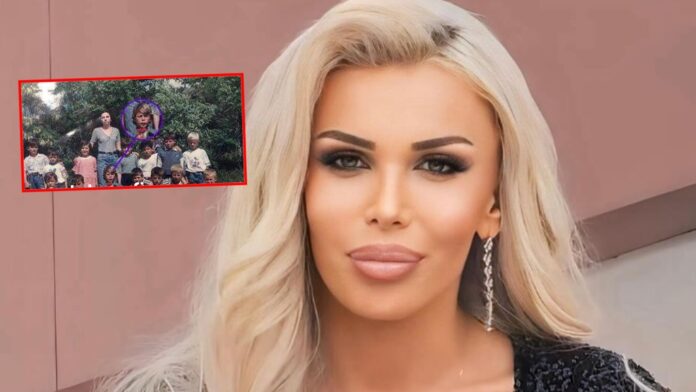 Publikohet fotografia e Edona James kur ishte në shkollë fillore në ...