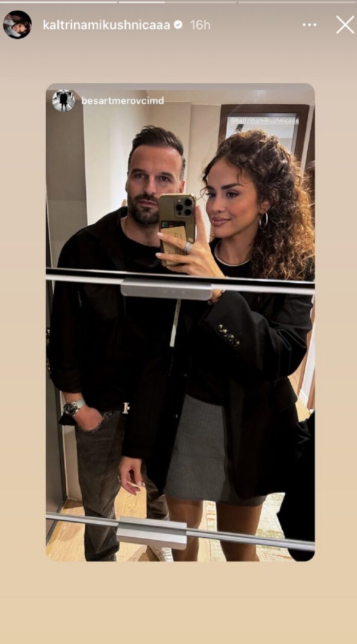 Bashkëshorti i Kaltrina Mikushnices publikon foton më të ëmbël krah ...